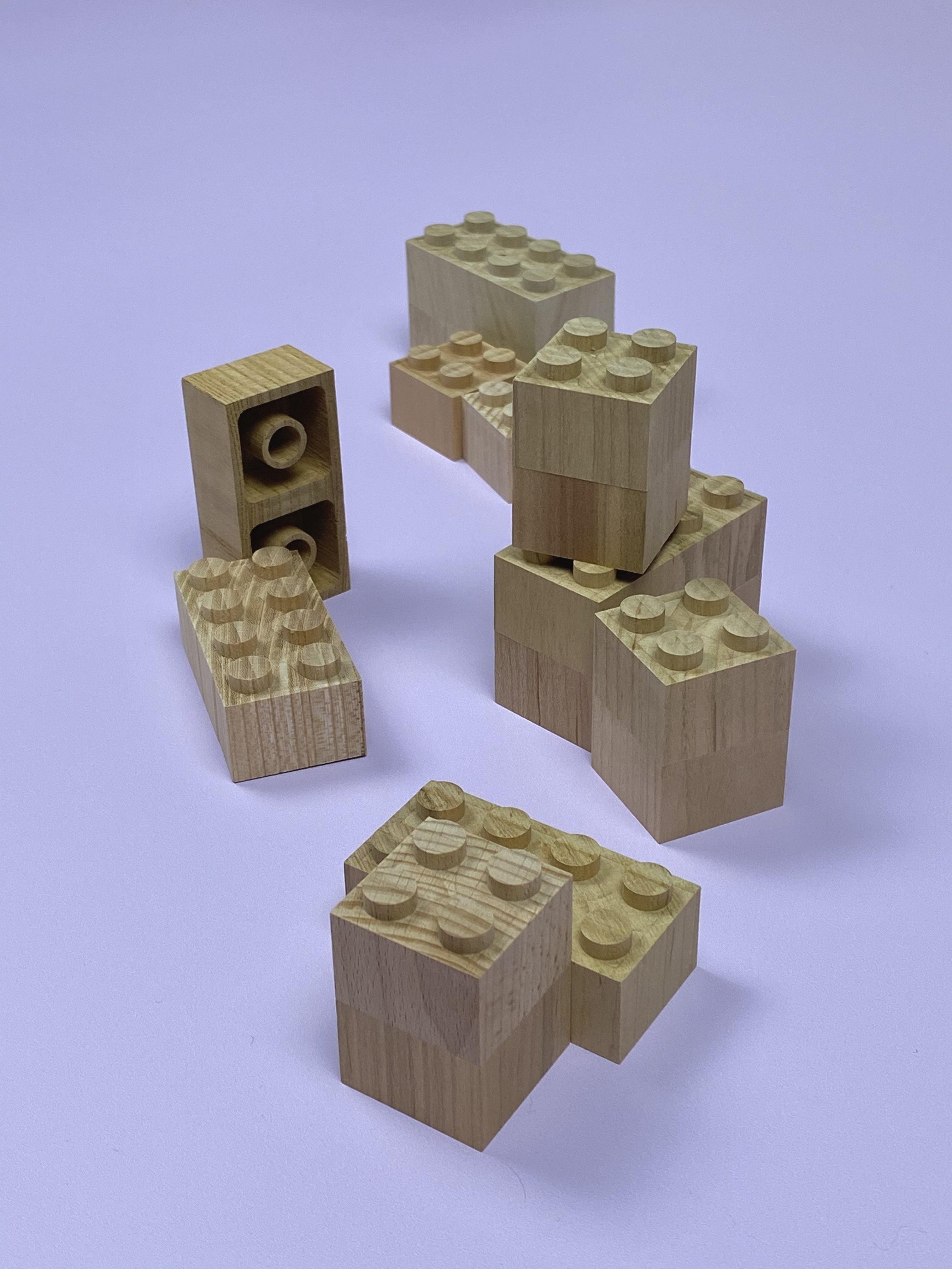 Large Building Blocks - 28 pcs – Light Lion