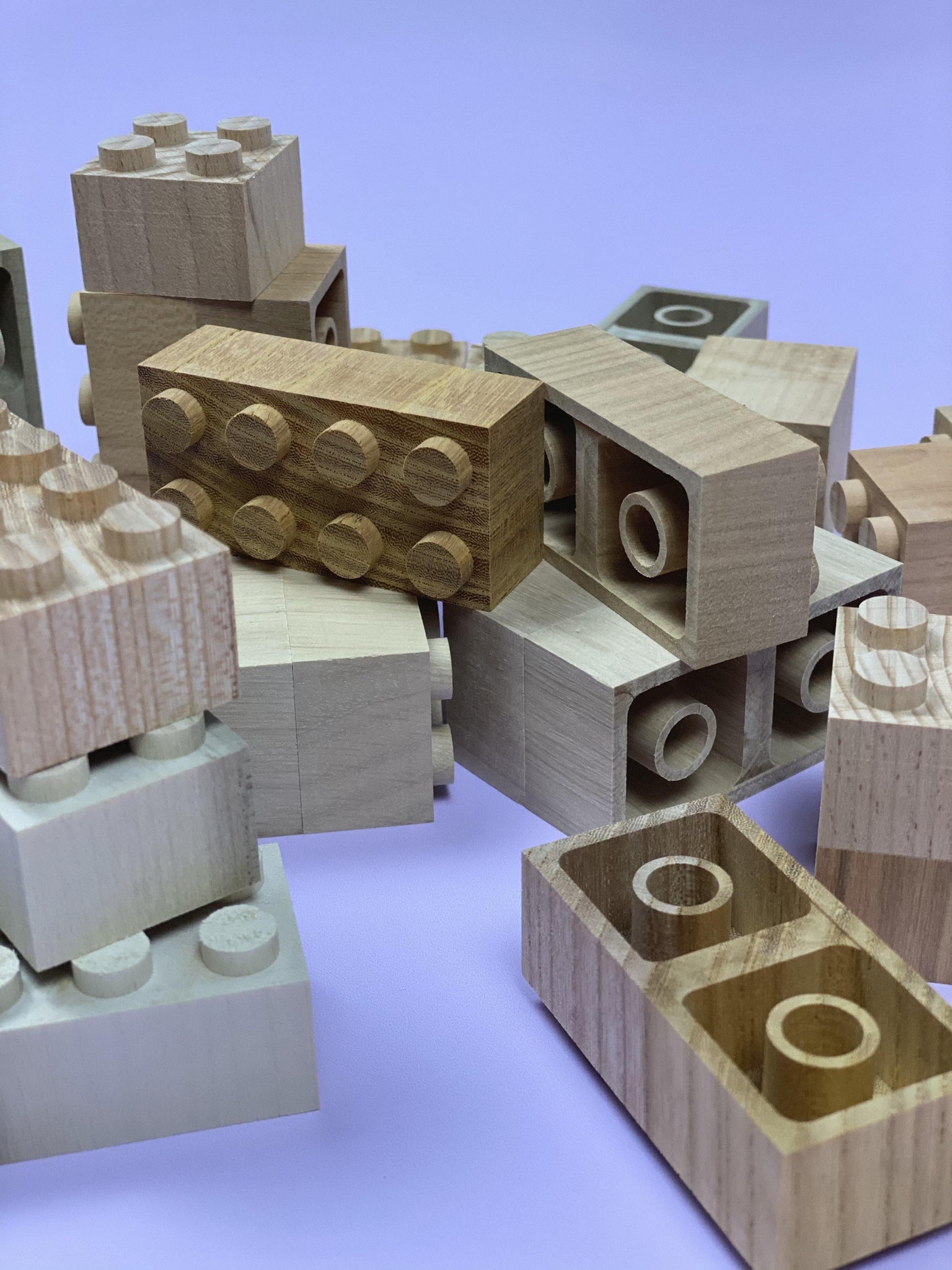 Large Building Blocks - 28 pcs – Light Lion