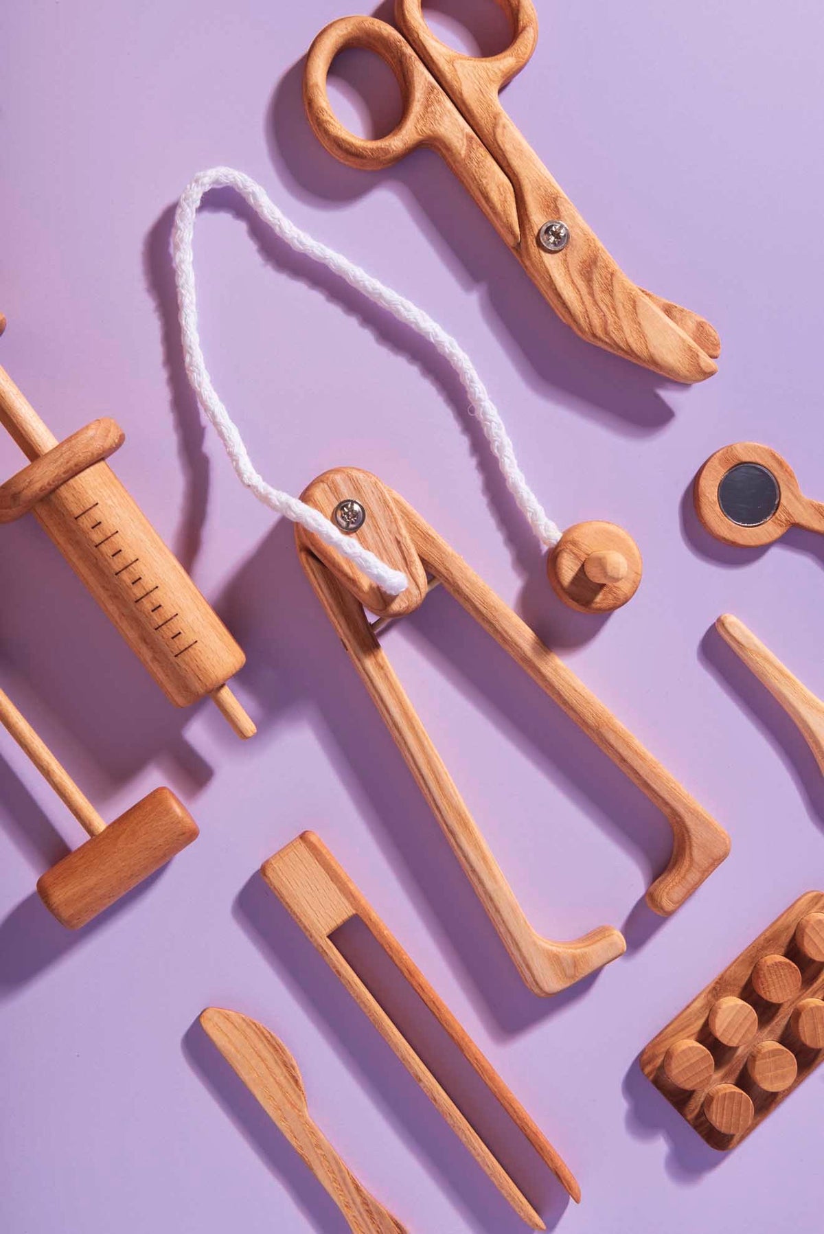 Wooden Doctor Set – Light Lion